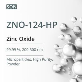 Zinc Oxide Powder ZNO-124-HP - 200-300 nm, 99.99% High Purity ZnO ...
